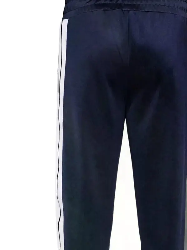 Palm Angels Logo-print Side-stripe Track Pants - Blue