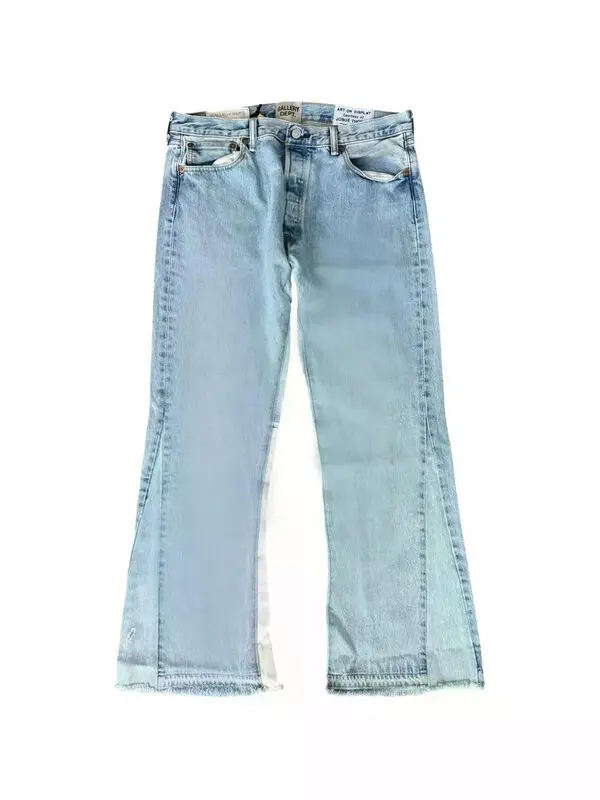 GALLERY DEPT. La Panelled Flared Jeans - Blue