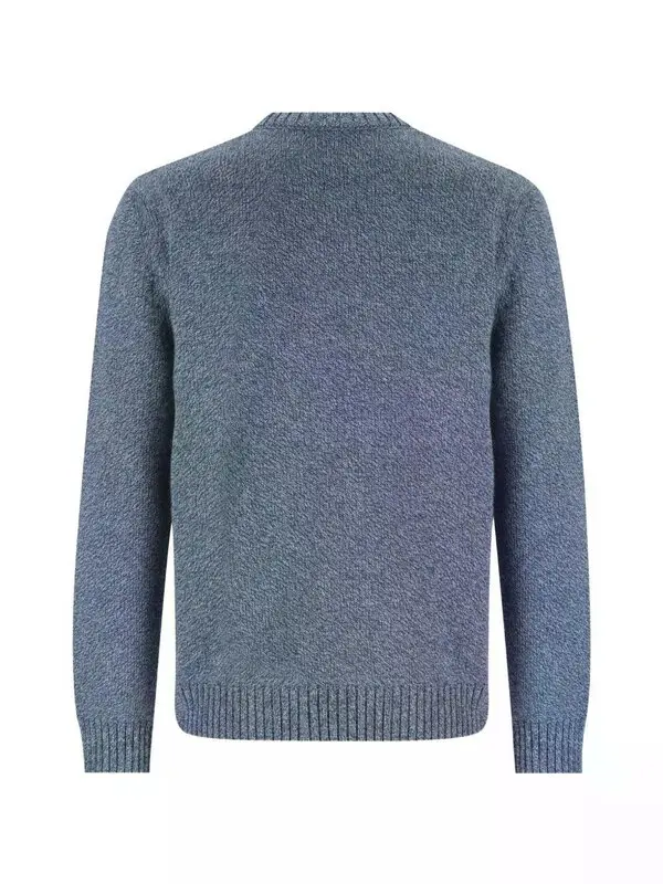 Valentino Garavani Butterfly-patch Mouliné Sweater