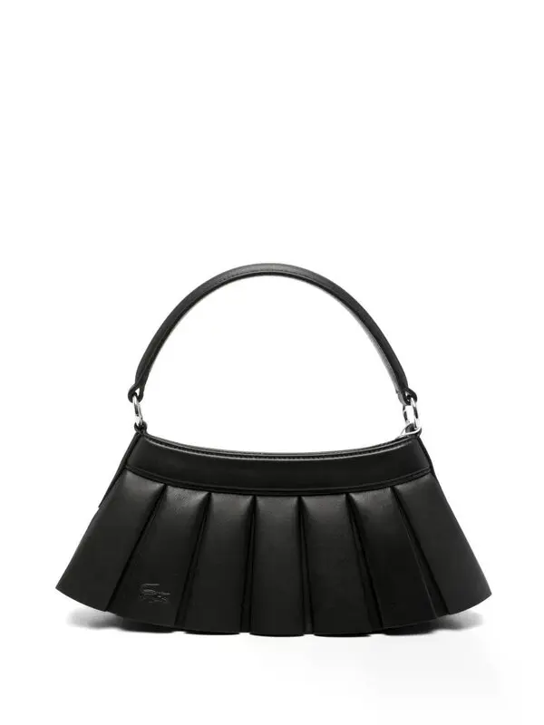 Lacoste Pleated Tote Bag - Black