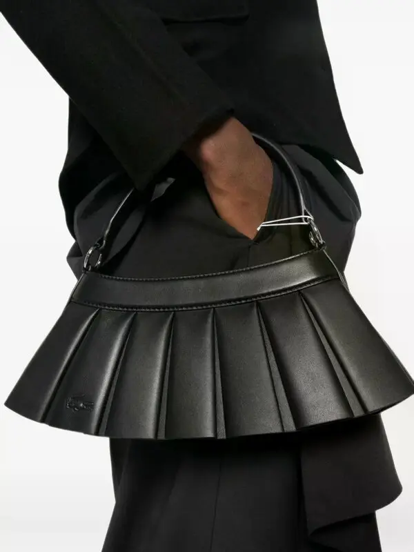 Lacoste Pleated Tote Bag