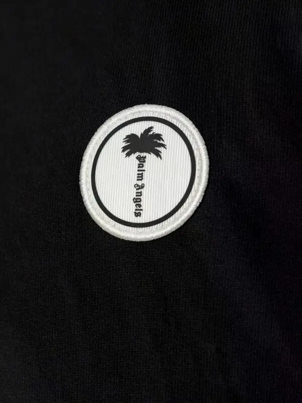 Palm Angels Logo-patch Hoodie
