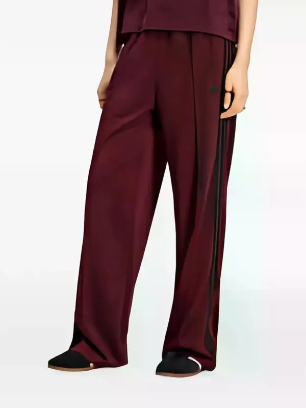 Adidas Firebird Loose Track Trousers - Red