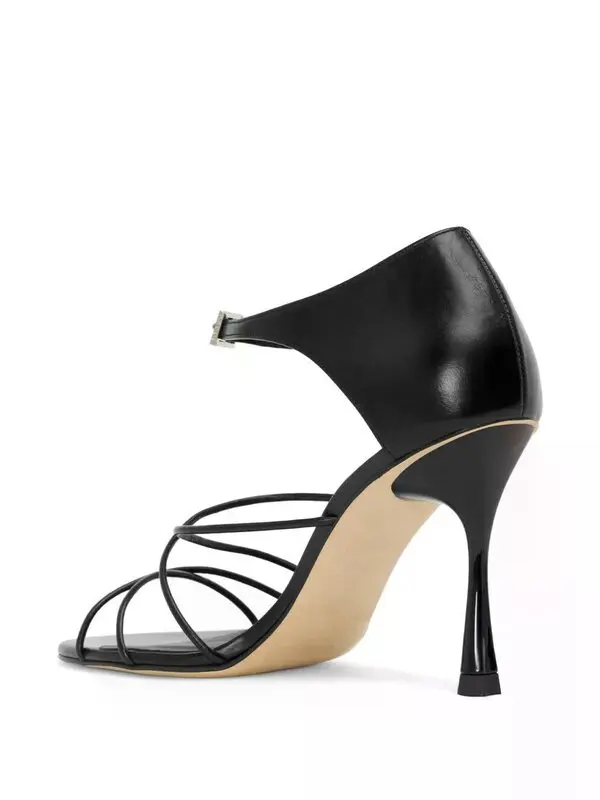 Studio Amelia 90mm Greta 90 Diamante-buckle Heeled Sandals