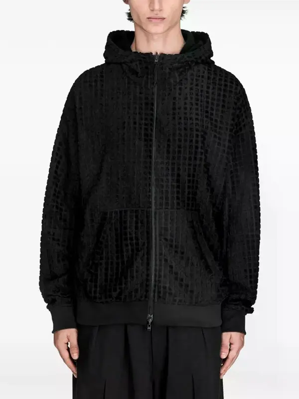 Y3 Reversible Hooded Track Jacket