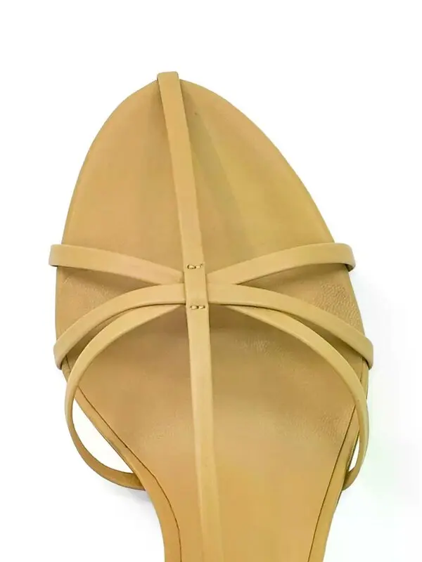 Studio Amelia Aviary Caged Leather Sandals