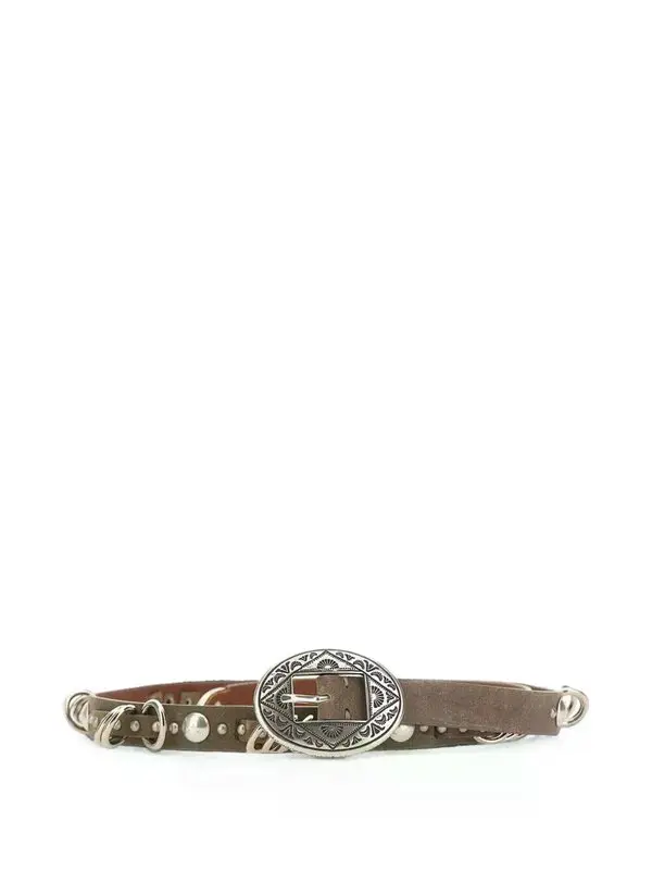 GOLDEN GOOSE Stud-embellished Belt