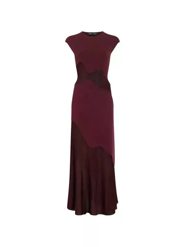 Proenza Schouler Maissa Dress In Compact Stretch Viscose - Red