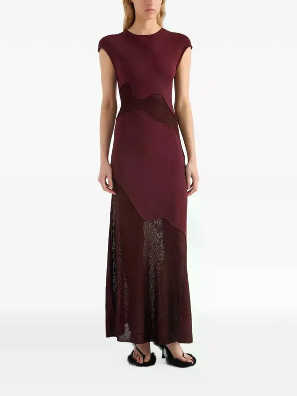 Proenza Schouler Maissa Dress In Compact Stretch Viscose