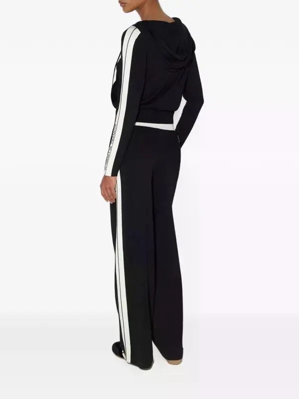 Elisabetta Franchi Knit Trousers With Logo