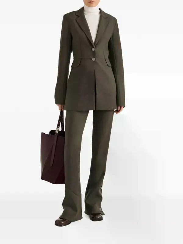 Proenza Schouler Maera Jacket In Bi-stretch Double Wool