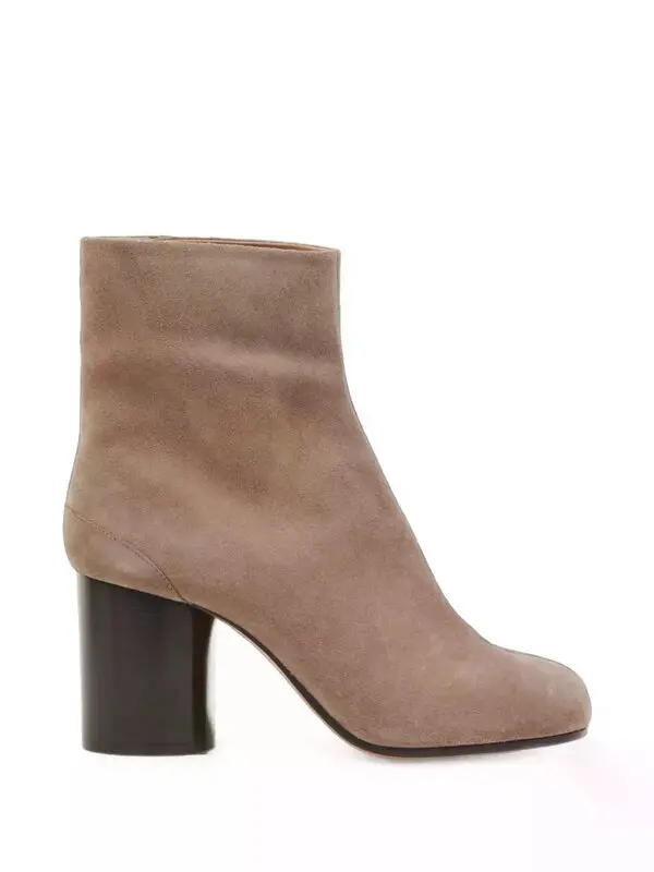 MAISON MARGIELA Tabi Suede Ankle Boots - Grey