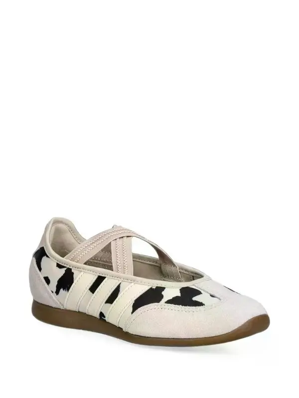 Adidas Barreda Mary-jane Cow-print Elasticated Ballet Flats