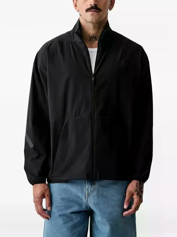Adidas Z.n.e. Logo-print Zip-up Jacket - Black