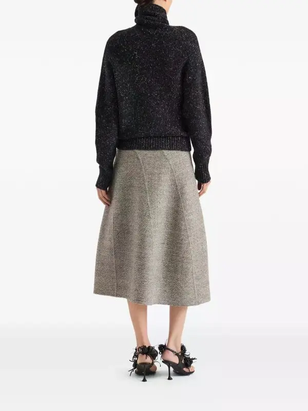 Proenza Schouler Abie Sweater In Donegal Knit