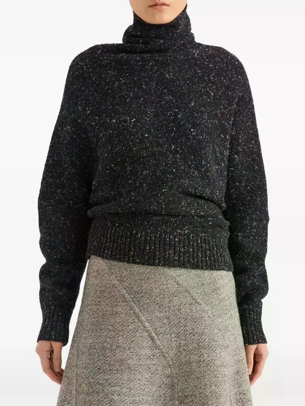 Proenza Schouler Abie Sweater In Donegal Knit
