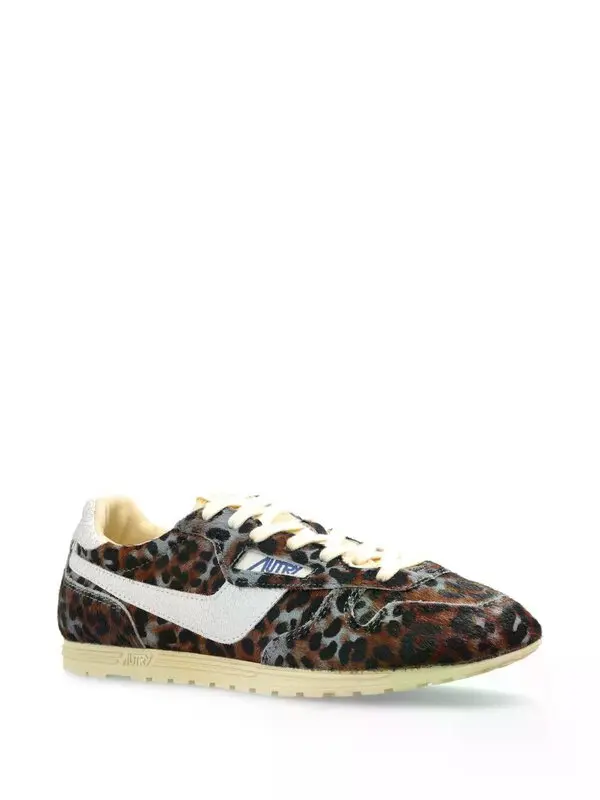 AUTRY Windspin Leopard-print Sneakers