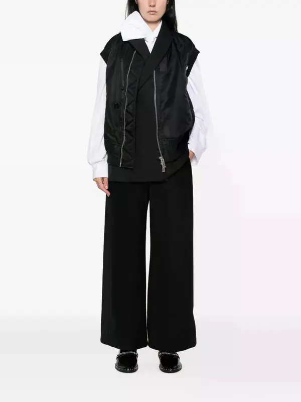 Sacai Welt-pocket Gilet - Black