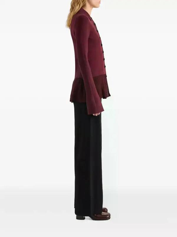 Proenza Schouler Martina Jacket In Compact Stretch Viscose