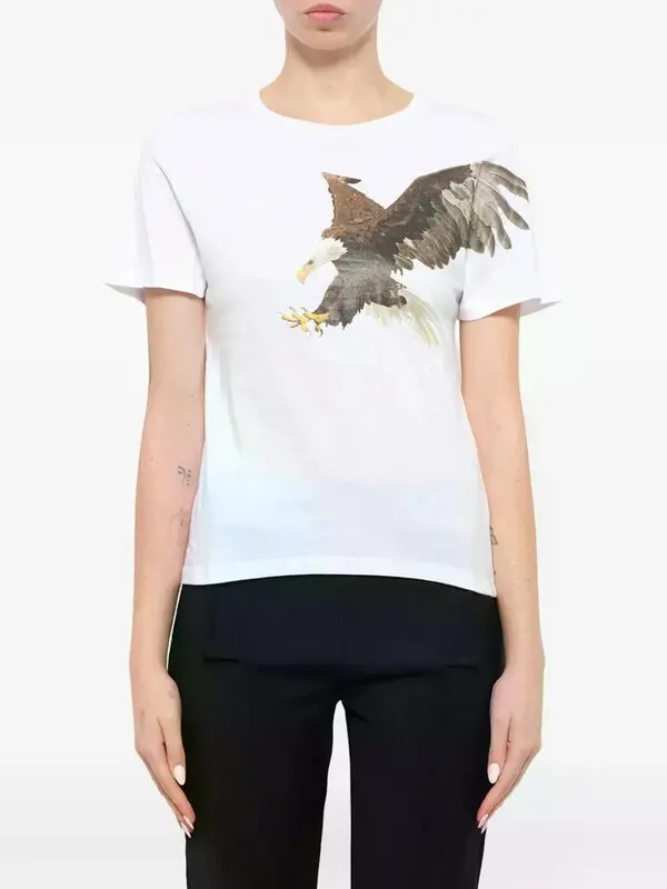 Neil Barrett Eagle-print T-shirt - White
