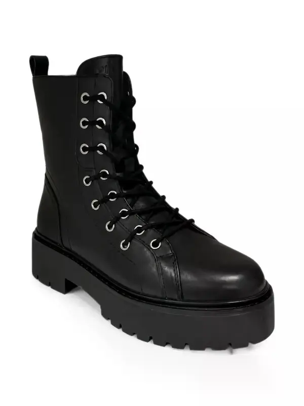 Pinko Lace-up Platform Combat Boots