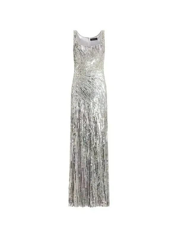 Jenny Packham Solaris Dress - Silver