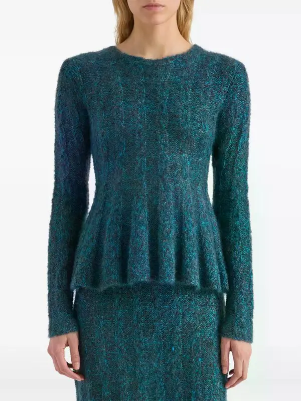 Proenza Schouler Joelle Top In Looped Mohair