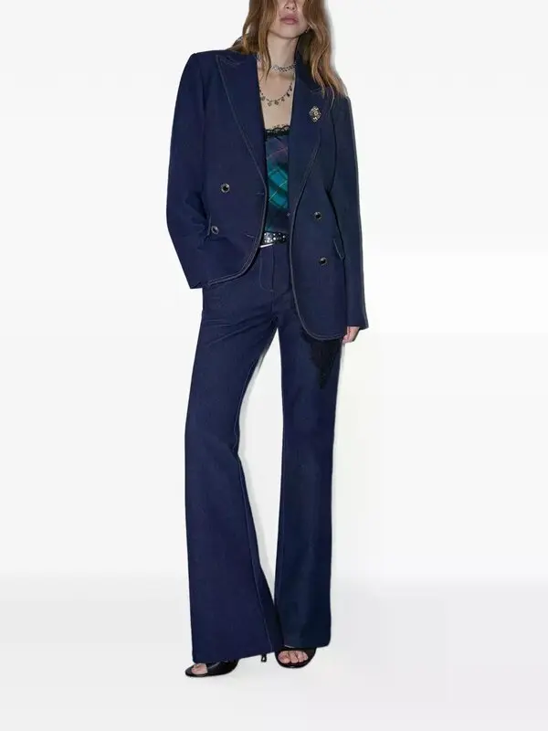 Liu Jo Bootcut Jeans With Chain Detail