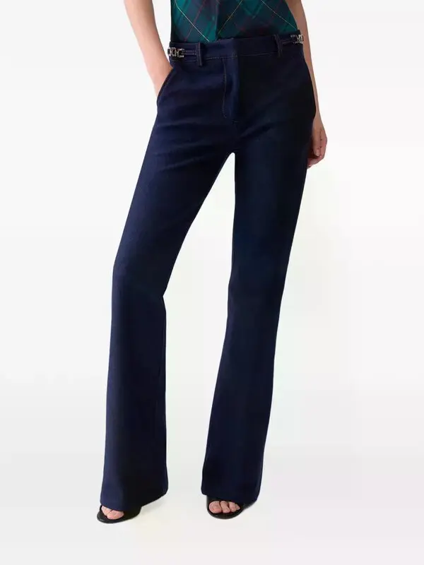 Liu Jo Bootcut Jeans With Chain Detail