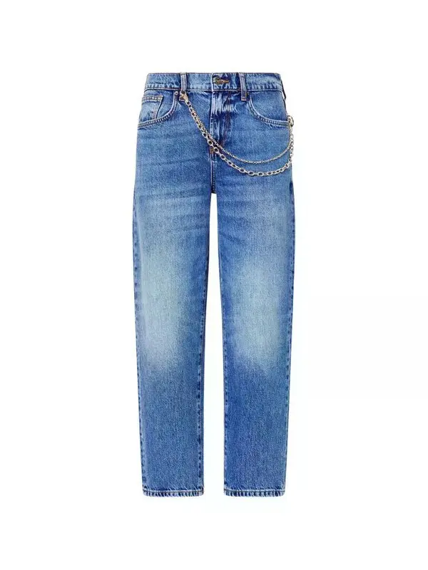 Liu Jo Boyfriend Jeans With Rips - Blue