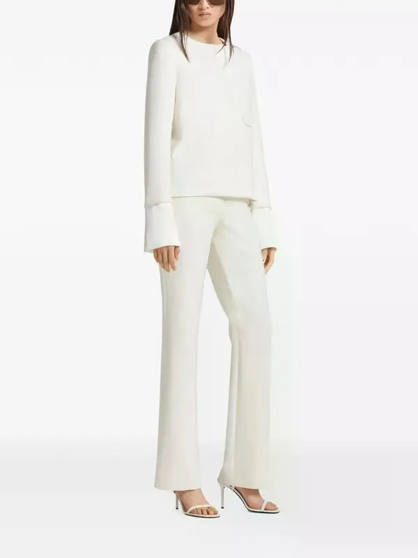 COURREGES Satin-trimmed Tailored Jacket