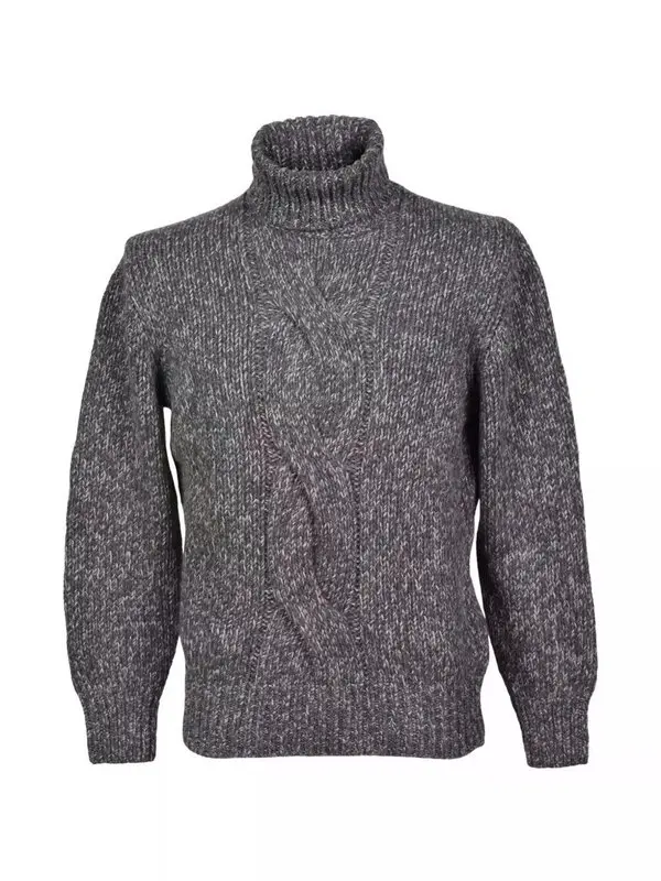 Brunello Cucinelli Cable-knit Roll-neck Sweater