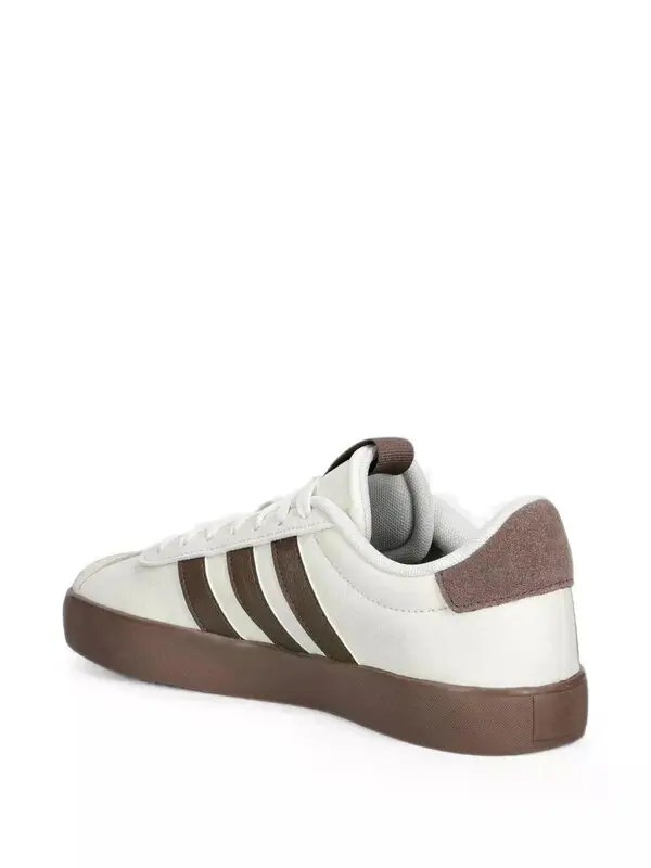 Adidas Vl Court 3.0 Three-stripe Panelled Sneakers