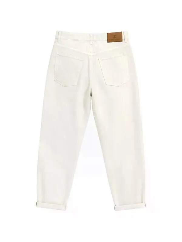 Brunello Cucinelli Logo-patch Jeans