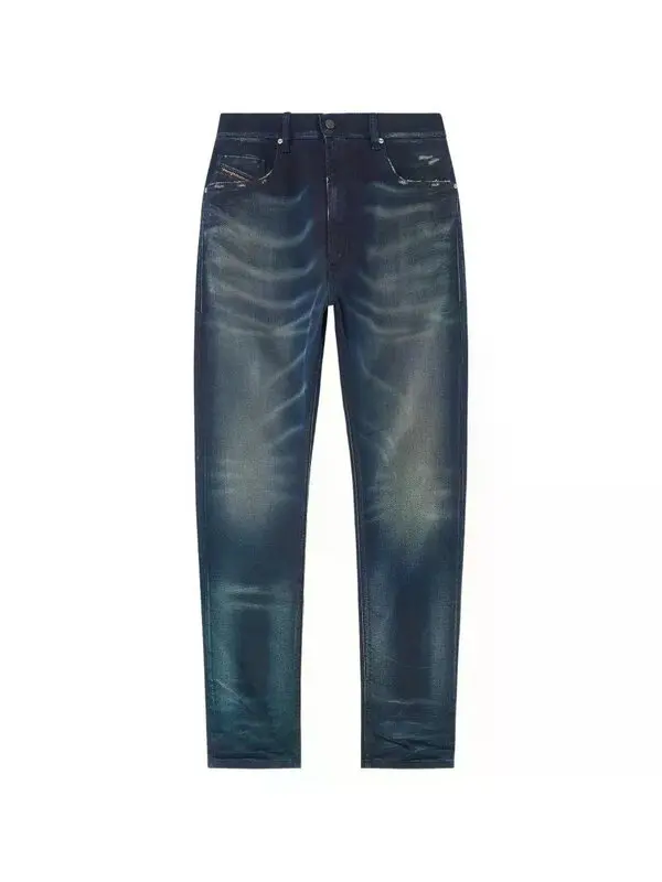 DIESEL® Regular Waist 2032 D-krooley-bw Joggjeans - Blue