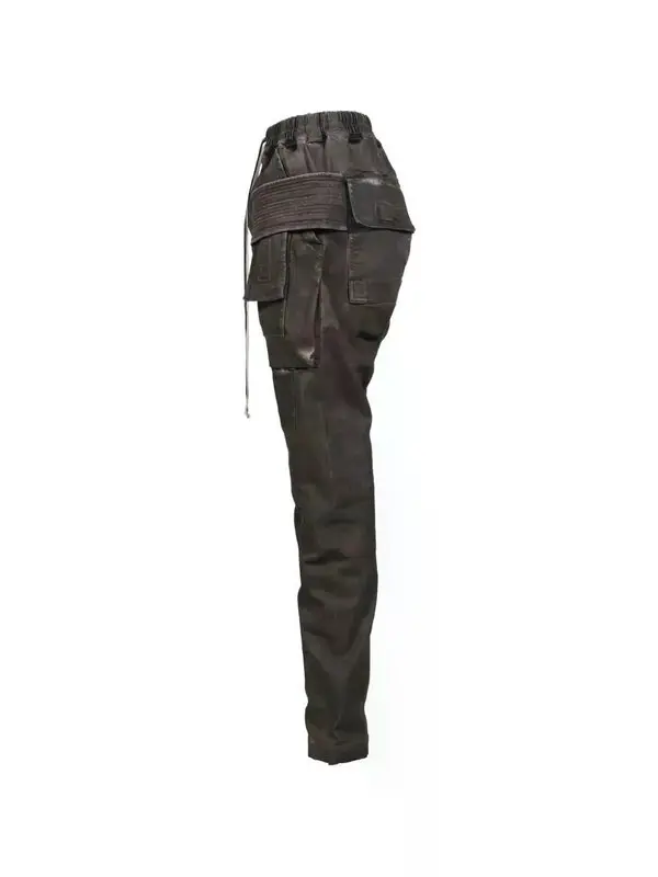 Rick Owens Creatch Multi-pocket Drawstring Drop-crotch Trousers