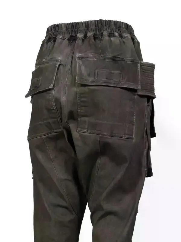 Rick Owens Creatch Multi-pocket Drawstring Drop-crotch Trousers