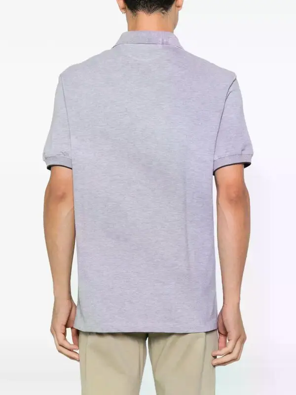 Brunello Cucinelli Logo-embroidered Piqué Polo Shirt
