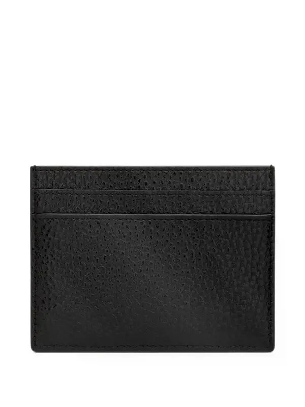Saint Laurent Tiny Cassandre Grained Leather Cardholder