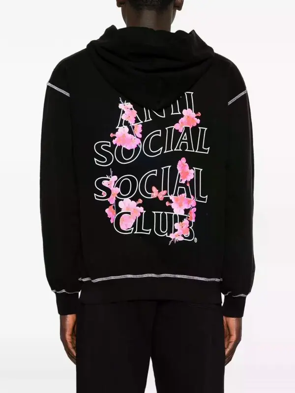 ANTI SOCIAL SOCIAL CLUB Floral Print Hoodie