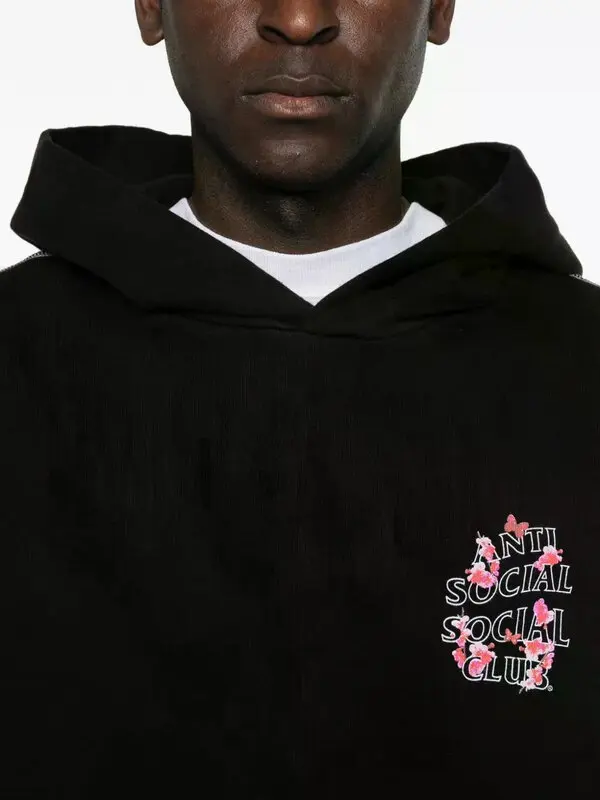 ANTI SOCIAL SOCIAL CLUB Floral Print Hoodie
