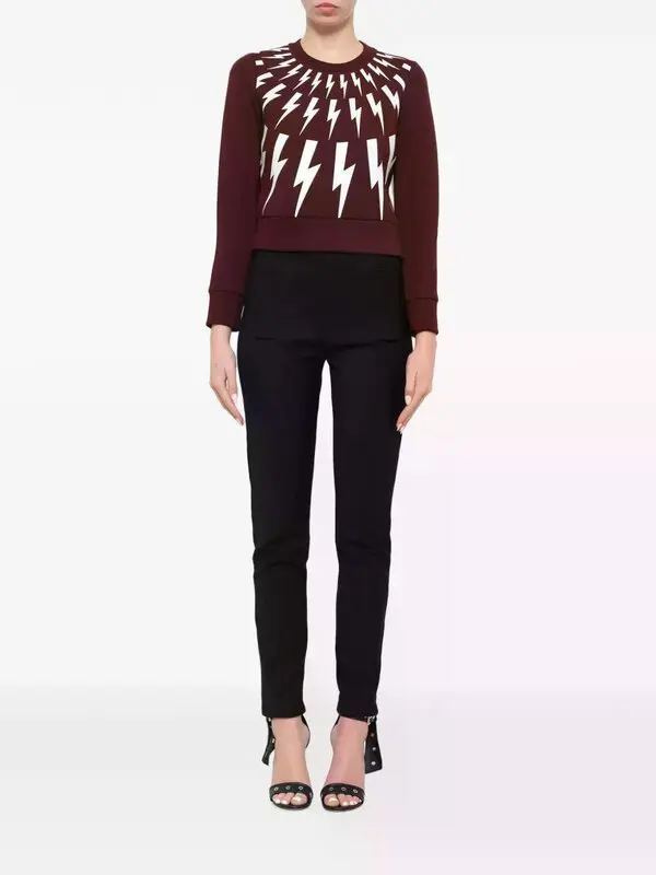 Neil Barrett Thunderbolt-print Sweatshirt