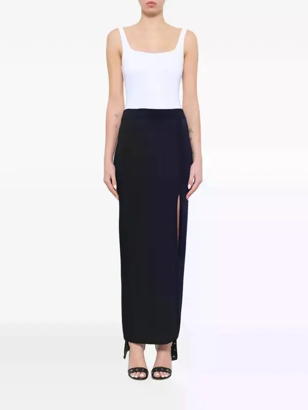 Neil Barrett Side-slit Maxi Skirt