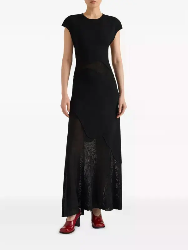 Proenza Schouler Maissa Dress In Compact Stretch Viscose