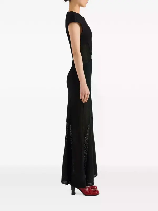 Proenza Schouler Maissa Dress In Compact Stretch Viscose