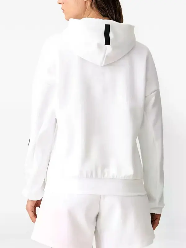 Adidas Logo-print Zip-up Hoodie