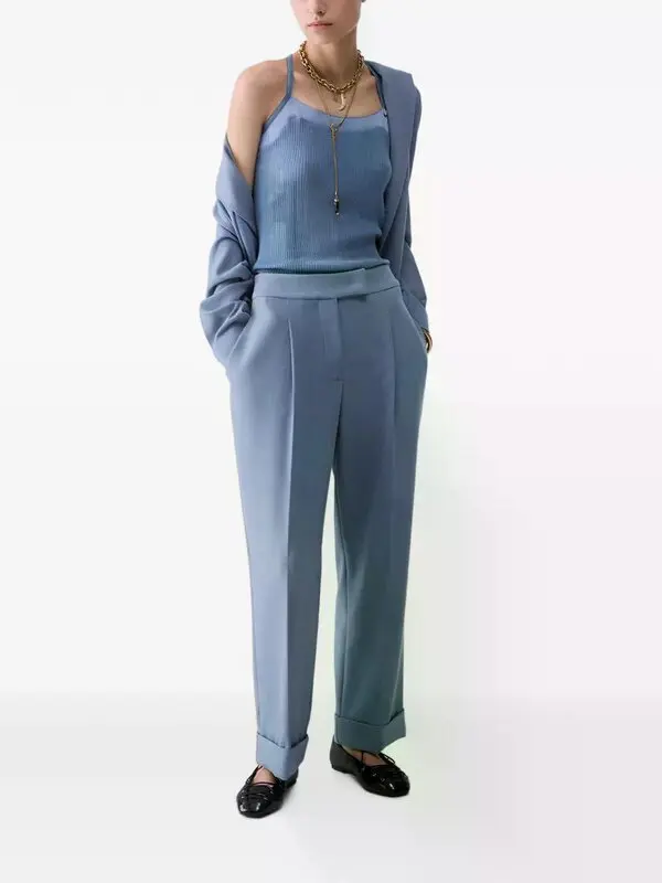 Liu Jo Cross-back Knit Top - Blue