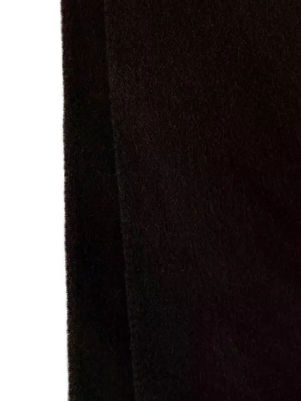 Max Mara Fringed Wool Scarf