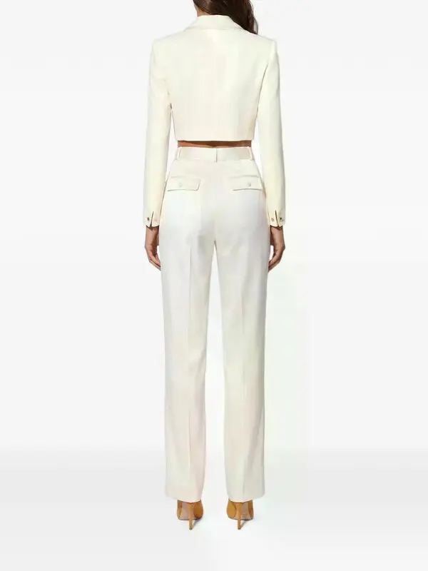 Elisabetta Franchi Stretch-satin Trousers