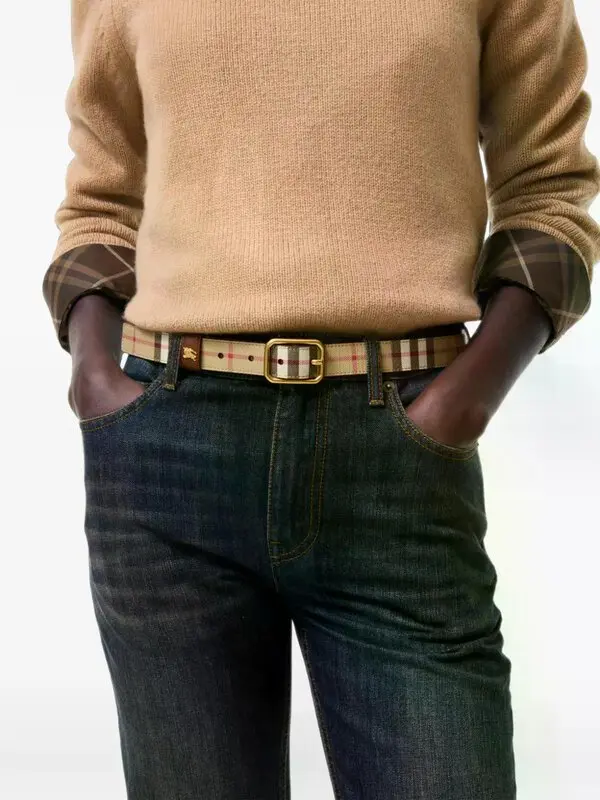 Burberry Check Knight Belt